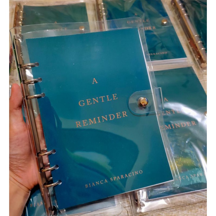 A Gentle Reminder - Bianca Sparacino (in PVC Binder) | Shopee Philippines
