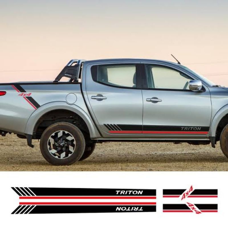 Car cutting Sticker Variation Ford ranger Strada Triton hilux | Shopee ...