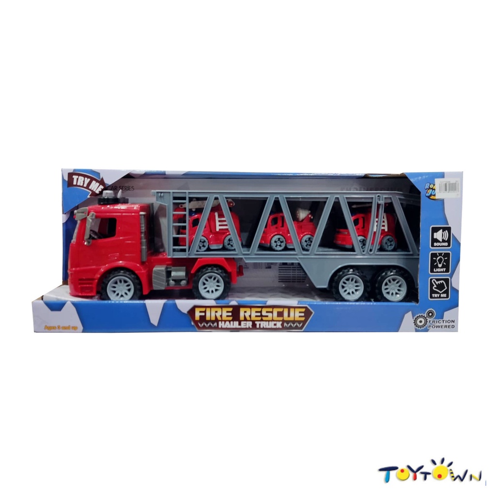 Road Rats Junior - Fire Rescue Hauler Truck | Shopee Philippines