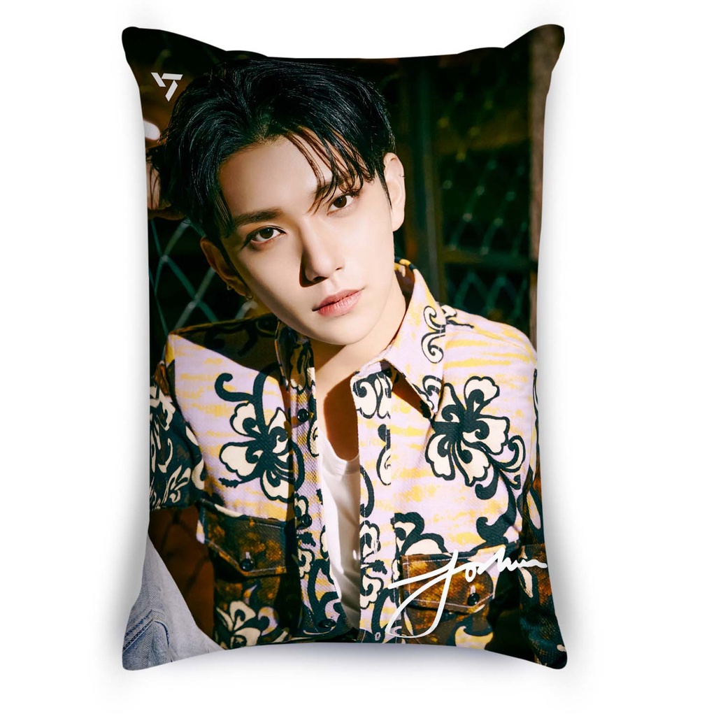 Seventeen Joshua Merch Pillow Big Size 13x18 with FREE Face Mask ...