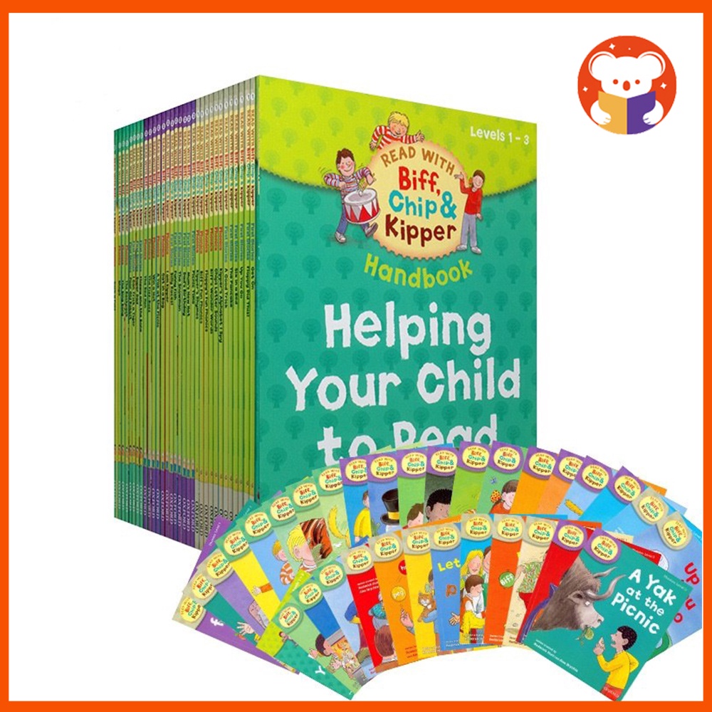 Oxford Reading Tree 1-3 Level Read Biff Chip & Kipper Kids English ...
