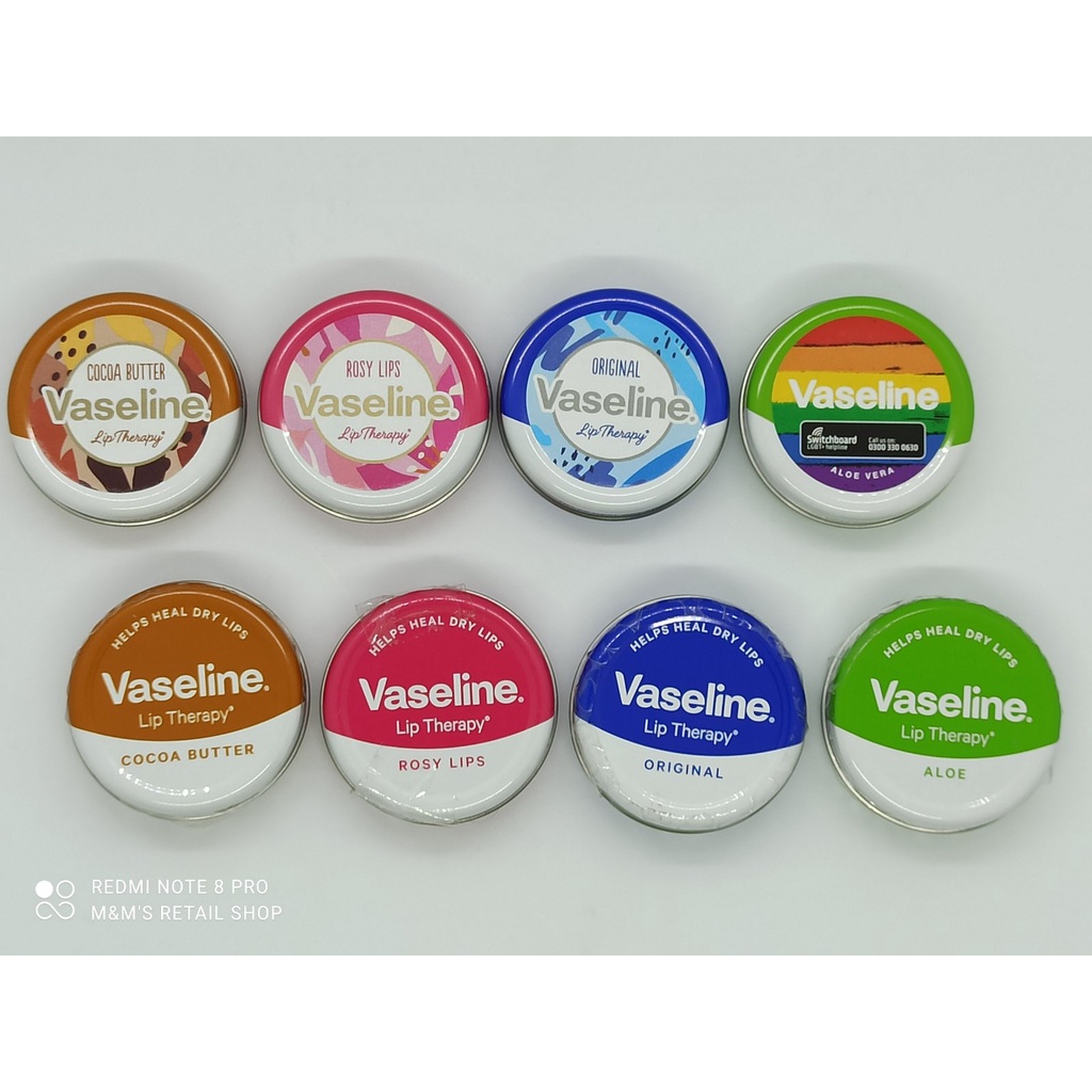 Vaseline Lip Therapy 20 GRAMS🇬🇧 | Shopee Philippines