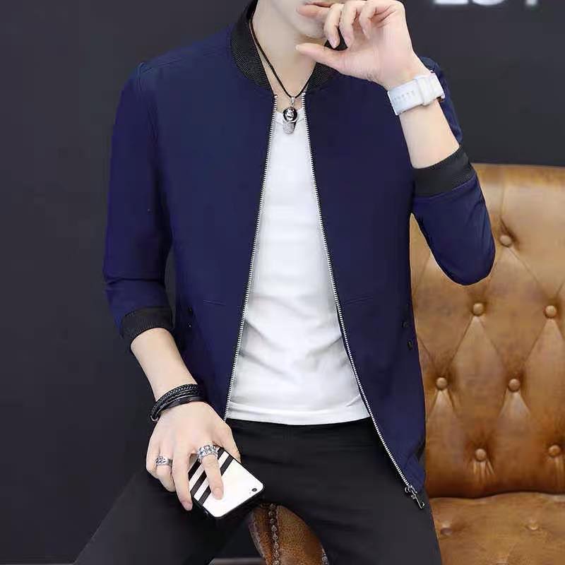 New Classic Korean Men's Bomber Jacket j06 | Shopee Philippines