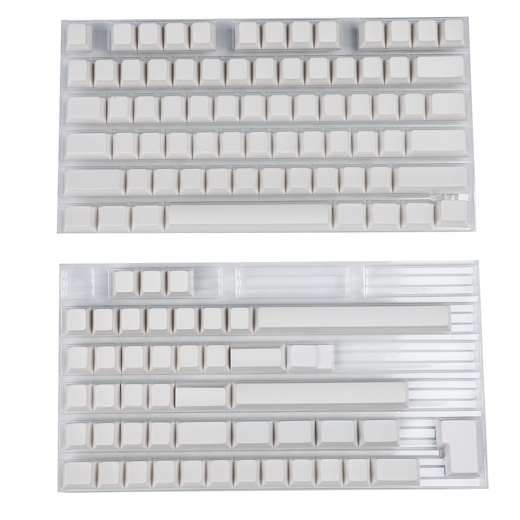 YMDK Blank 121 119 Keys Cherry Profile Black-gray White Red Thick PBT ...