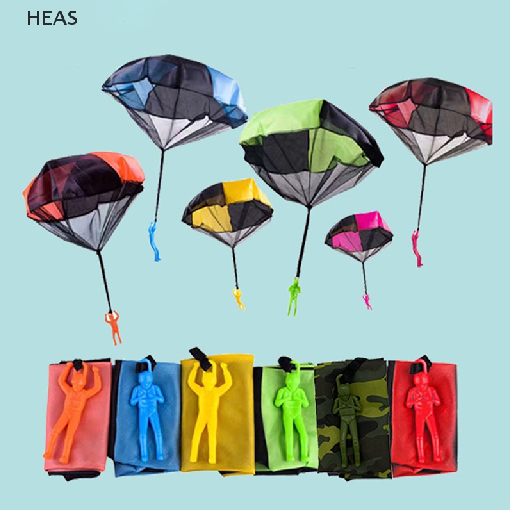 he Hand Throwing Mini Soldier Camouflag Parachute for Kids Outdoor Toys ...