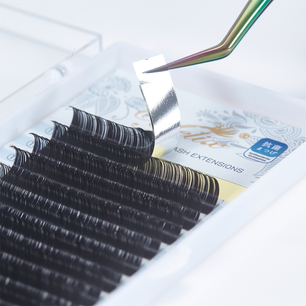 YELIX B C CC D Curl Faux Mink Individual Eyelashes Extensions Lash ...