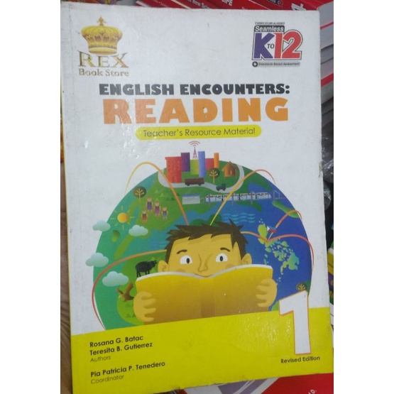 ENGLISH ENCOUNTERS READING GRADE 1 TEACHER'S RESOURCE MATERIAL | Shopee ...