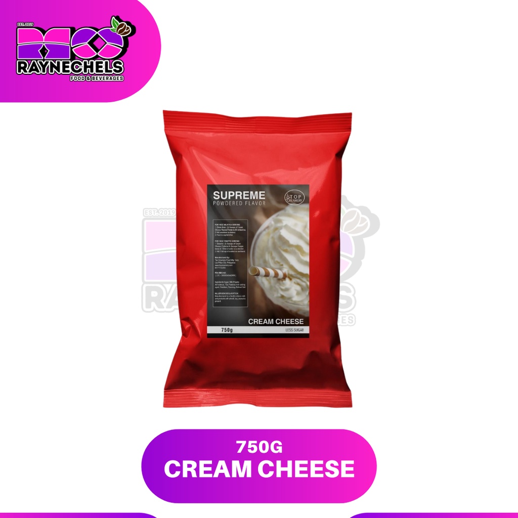 Top Creamery Cream Cheese Powdered Flavor 750g | Shopee Philippines