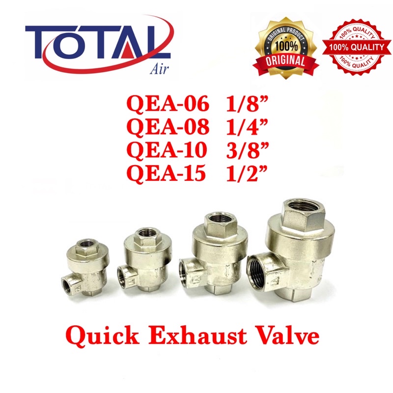 QEA Series QEA-06 QEA-08 QEA-10 QEA-15 Pneumatic Quick Exhaust Valve ...