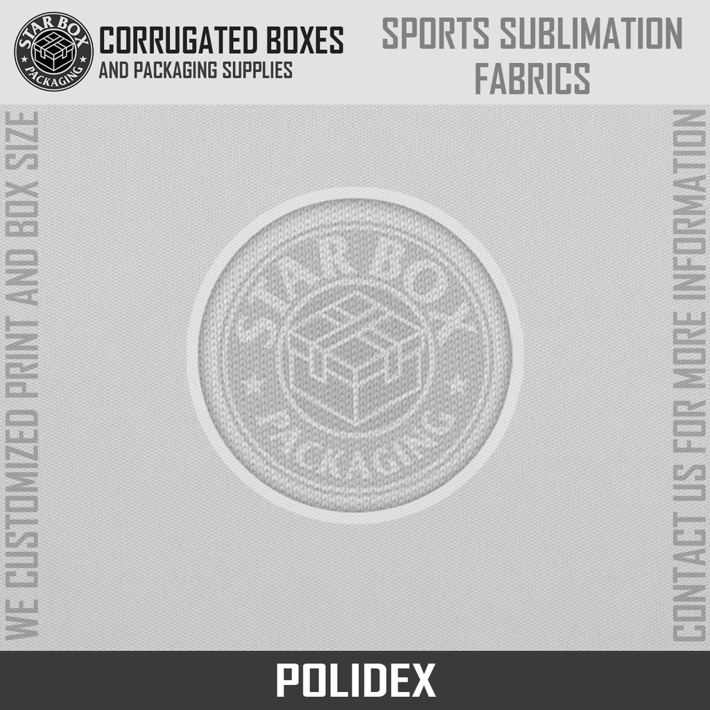 STARBOX White Sports Polydex Sublimation Fabric Full Sublimation 60 ...