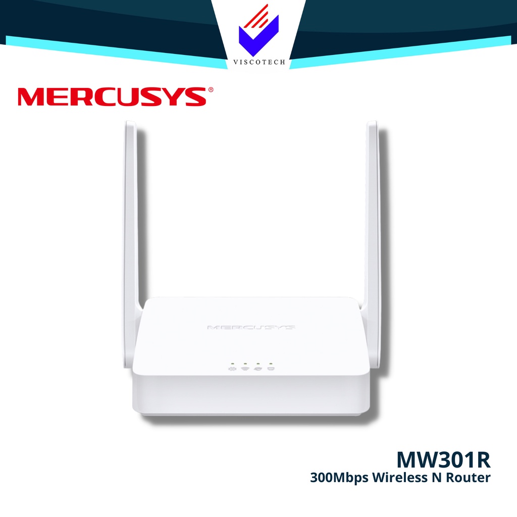 Mercusys MW301R 300mbps Wireless N Router | Shopee Philippines