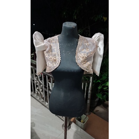 FILIPIÑIANA METIZA SLEEVES BOLERO (onhand) | Shopee Philippines