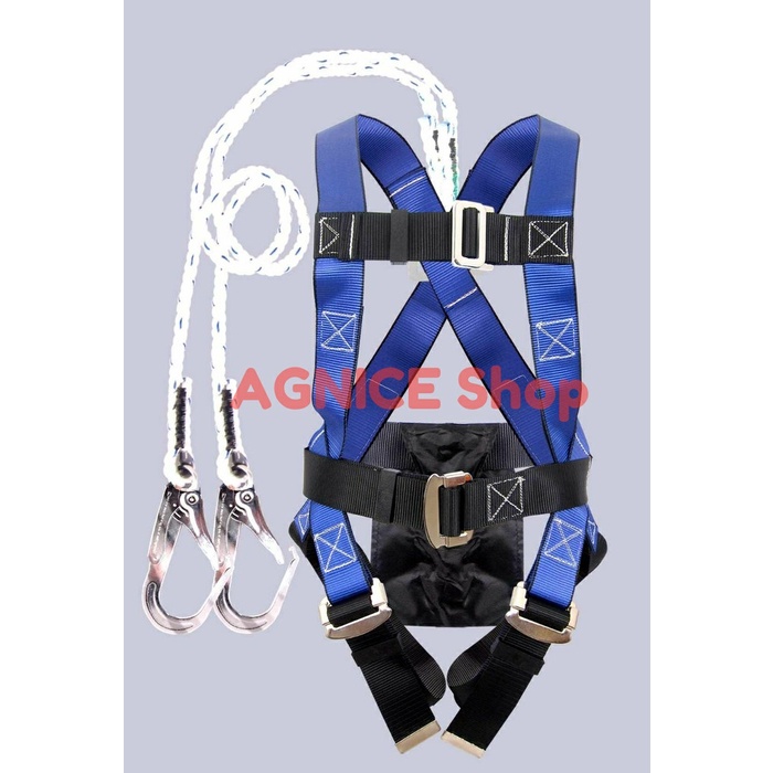Full Body Harness Double Big Hook Ecofit Plus Safety Chest Strap ...