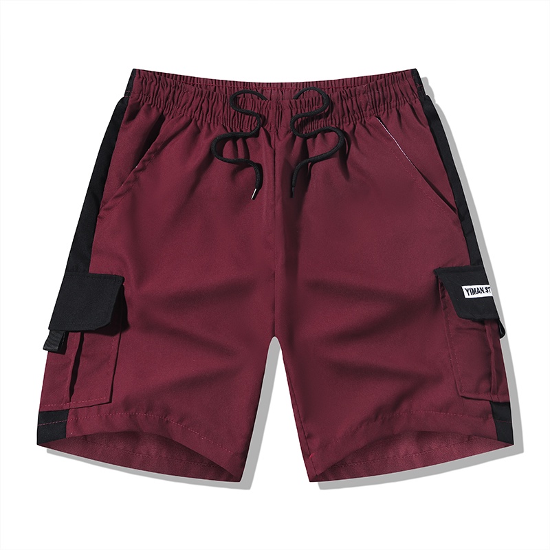 Unisex Cargo Shorts Mataas na Kalidad ng Bagong Disenyo ng Panel Design Mga Bagong Pocket ...