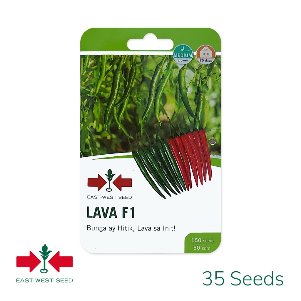 Eastwest Seed [LAVA F1] Chili/Hot Pepper/Sili Go Grow Pack | Shopee ...