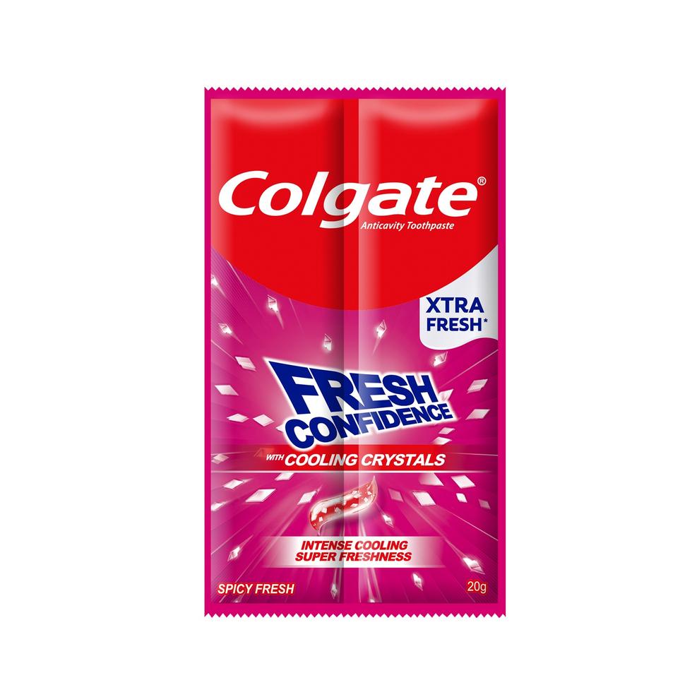 Colgate Toothpaste Fresh Confidence With Cooling Crystals Spicy Fresh ...