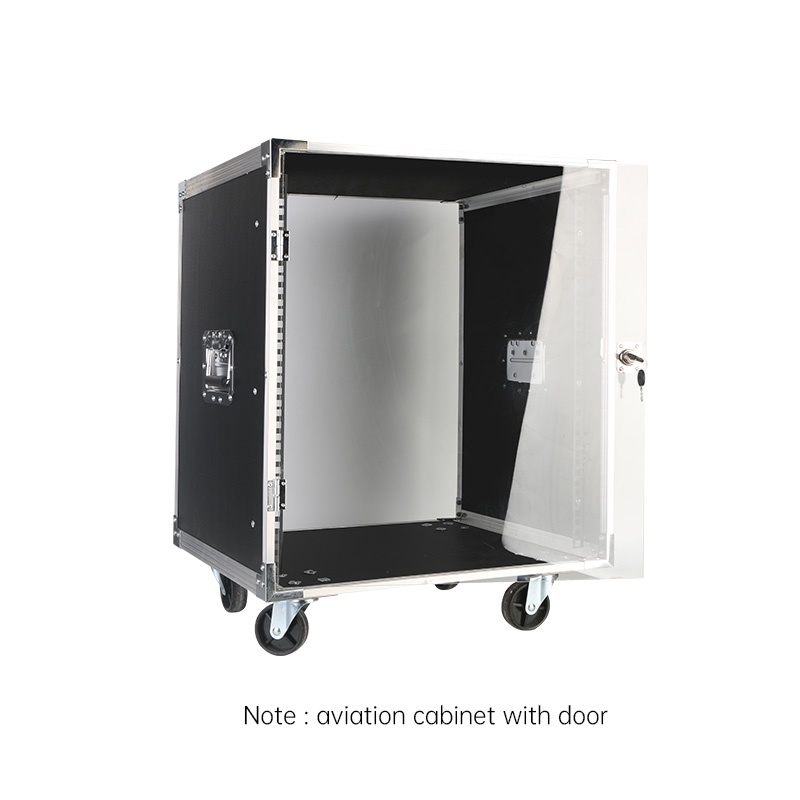 SOKC 12U Flight Case Power Amplifier Rack Empty Cabinet Touring Case ...