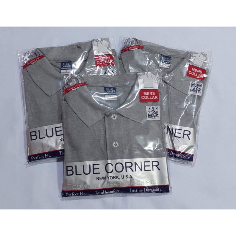 Blue Corner Polo(honeycomb) | Shopee Philippines