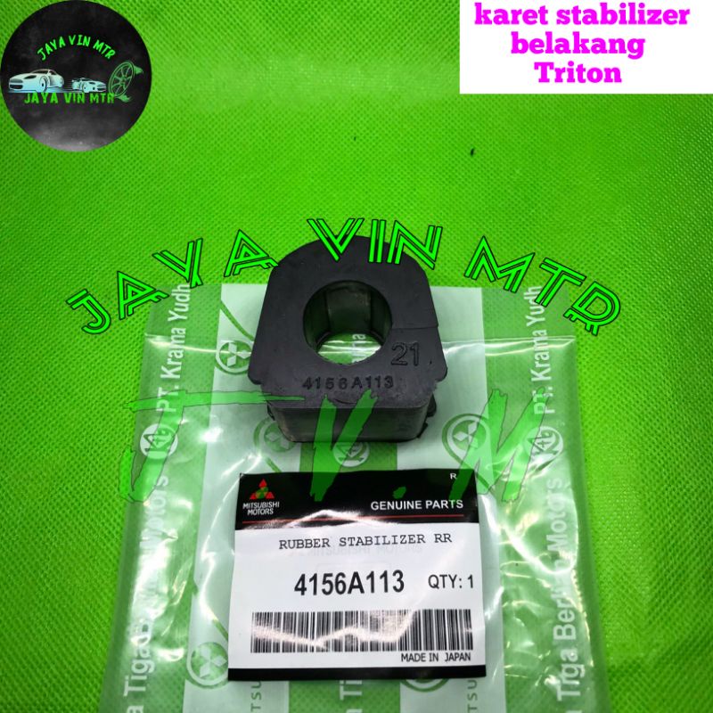 Original Mitsubishi Triton pajero 4156A113 rear stable rubber | Shopee ...