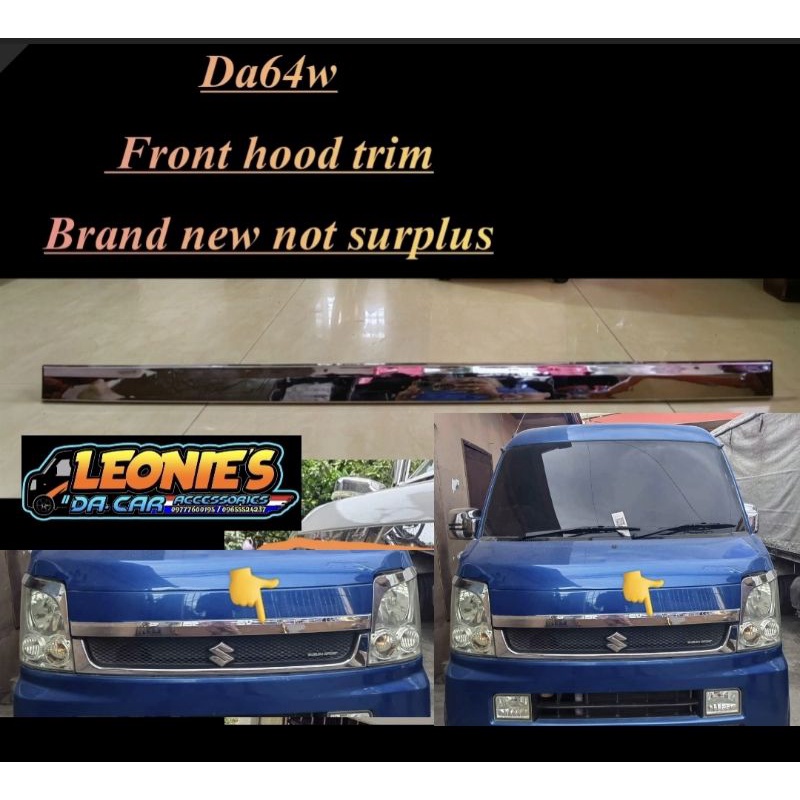 DA64V/DA64W FRONT HOOD TRIM | Shopee Philippines