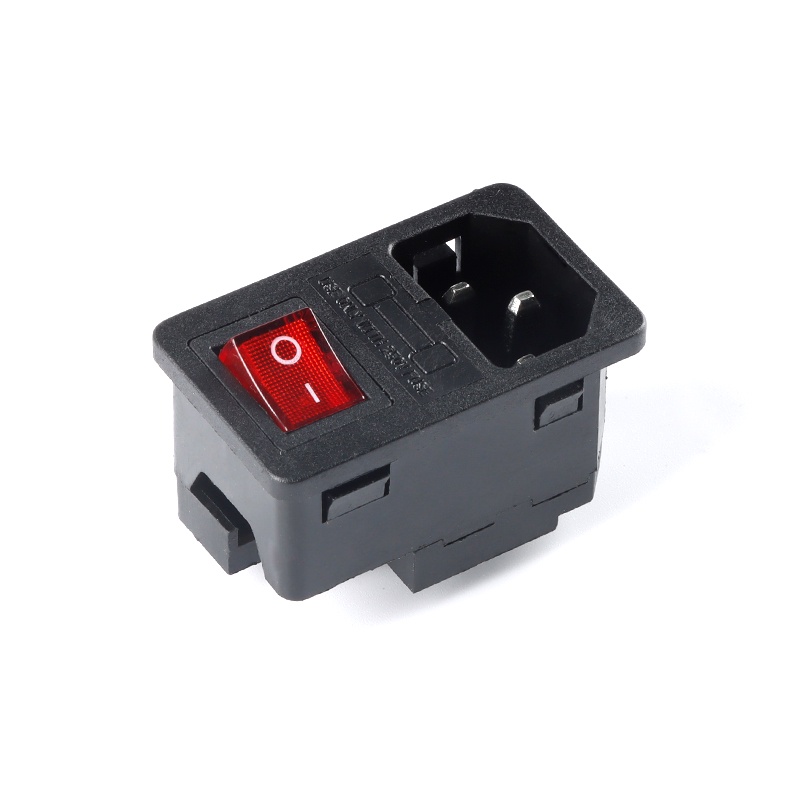 AC-01 AC-14-F16 Electrical Power Socket 250V Rocker Switch Brass 10A ...