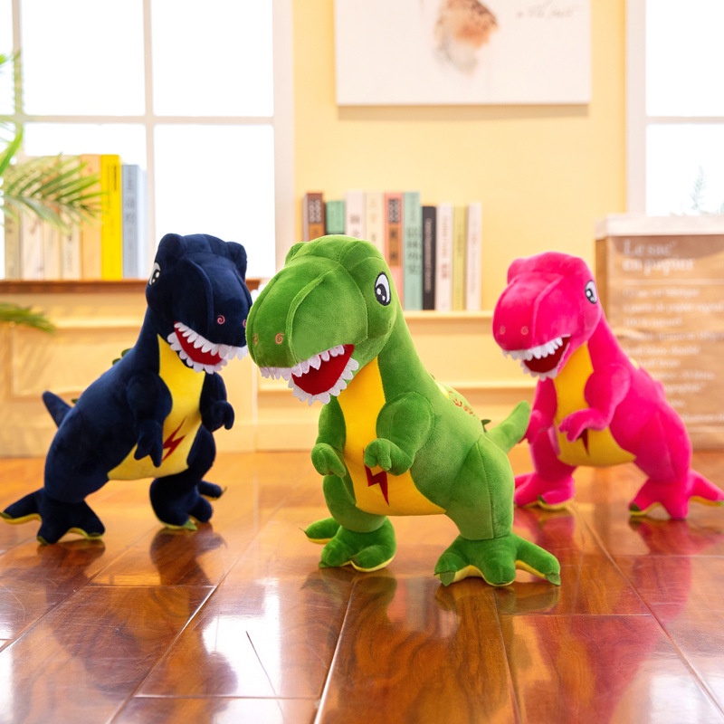 New Dinosaur Doll Children Plush Toy Tyrannosaurus Rex Large Pillow Boy ...