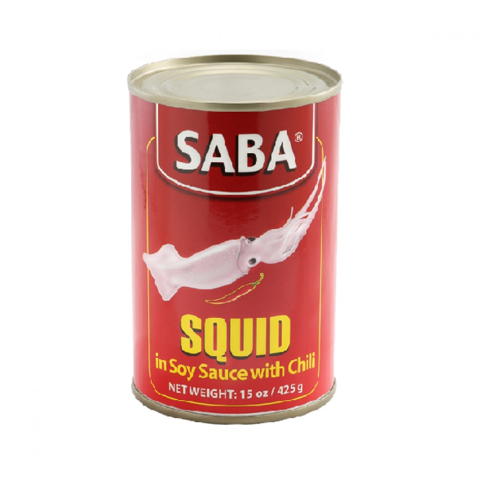 Saba Squid In Soy Sauce With Chili 425g | Shopee Philippines