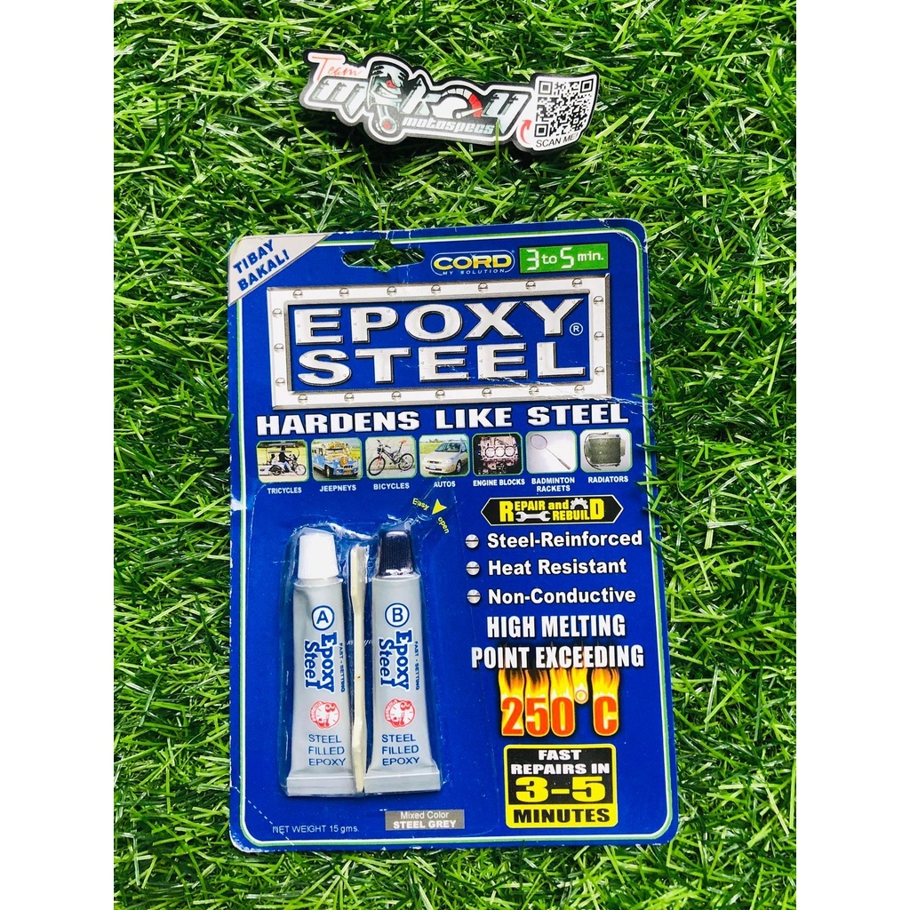 EPOXY STEEL (HARDENS LIKE STEEL) | Shopee Philippines