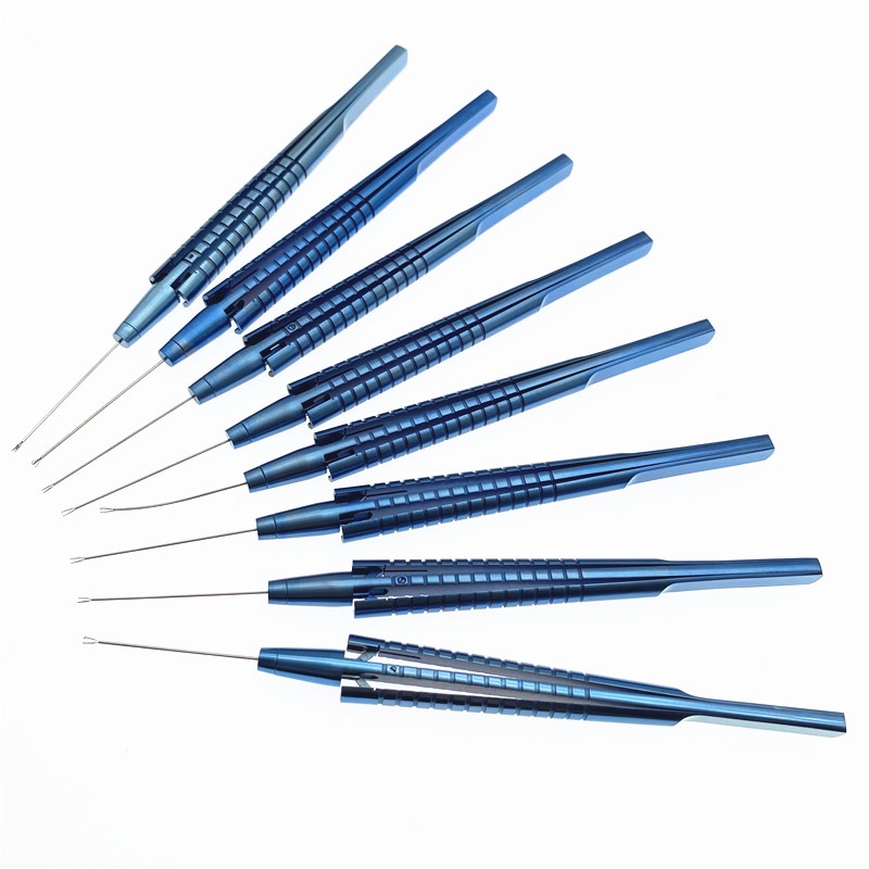 1pcs Retinal Capsulorhexis forceps Ophthalmic Lens Scissors Intraocular ...
