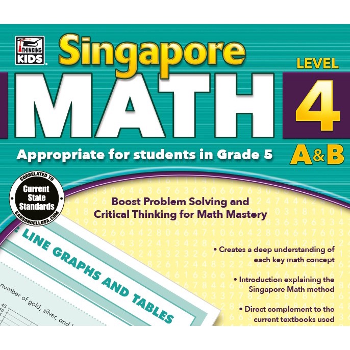 Singapore Math (Grade 5) with Answer Key | Shopee Philippines
