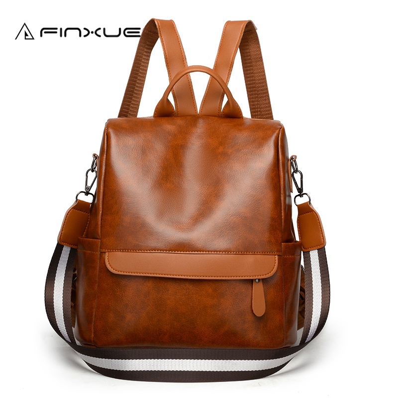 Retro Backpacks for Woman Korean Waterproof Backpack Fashion Casual ...