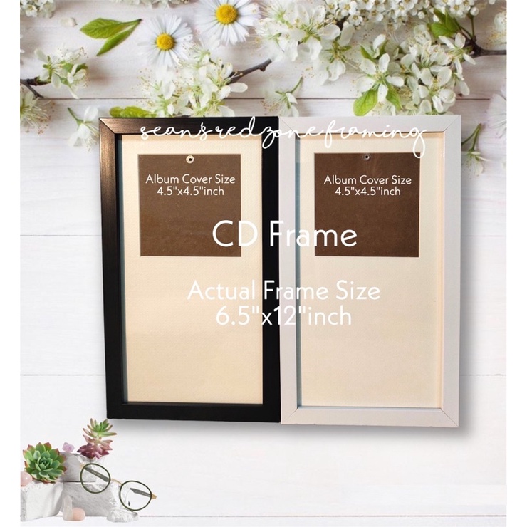 SRF CD ALBUM COVER FRAME - CD Frame - Wall Decor | Shopee Philippines