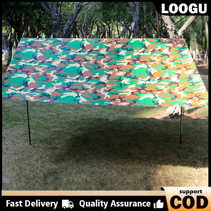 LOOGU Sunshade Canopy Awning Heavy Duty Waterproof Tarpaulin Tarp ...
