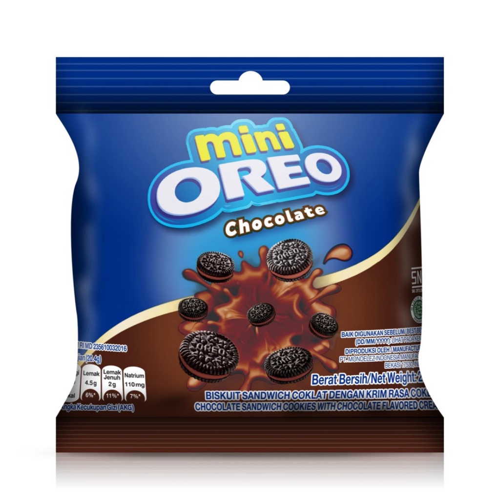 Oreo Mini Chocolate Pouch 20.4g | Shopee Philippines
