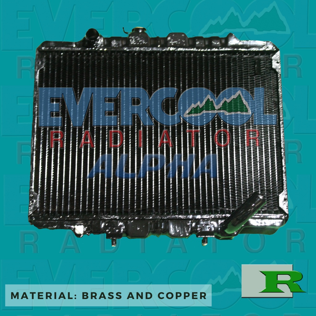 Hyundai Grace (100) 1993-1997 M/t 3 Rows Evercool Alpha Radiator ...