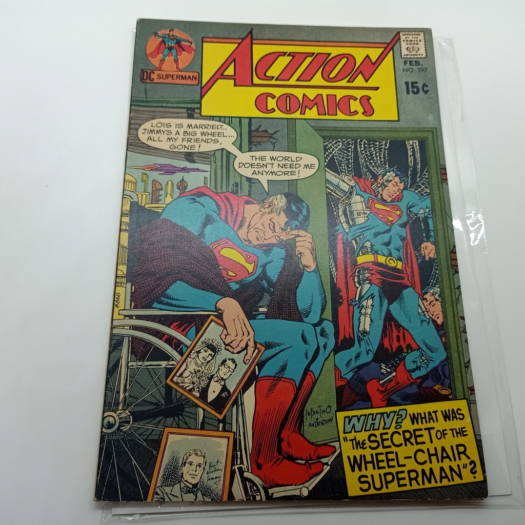 Action Comics #397 (1971) - FN condition Superman DC comics | Shopee ...