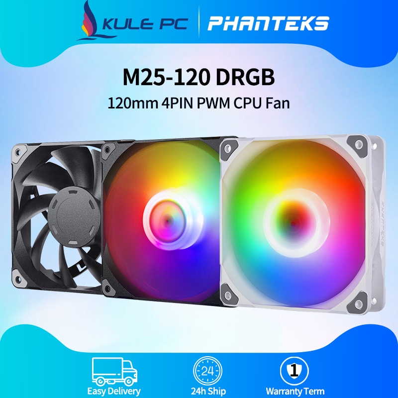 PH Phanteks M25-120 ARGB PWM CPU Fan High Air Volume High Wind Pressure ...