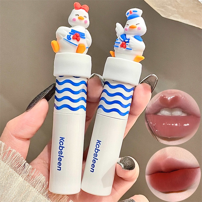 KOBELEEN® Matte Mashed Potato Lip Glaze Velvety Lip Makeup 3g | Shopee ...