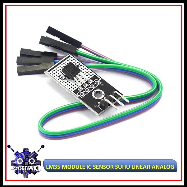 Lm35 MODULE IC TEMPERATURE SENSOR ANALOG CHIP LINEAR LM35 WITH PCB MODULE | Shopee Philippines