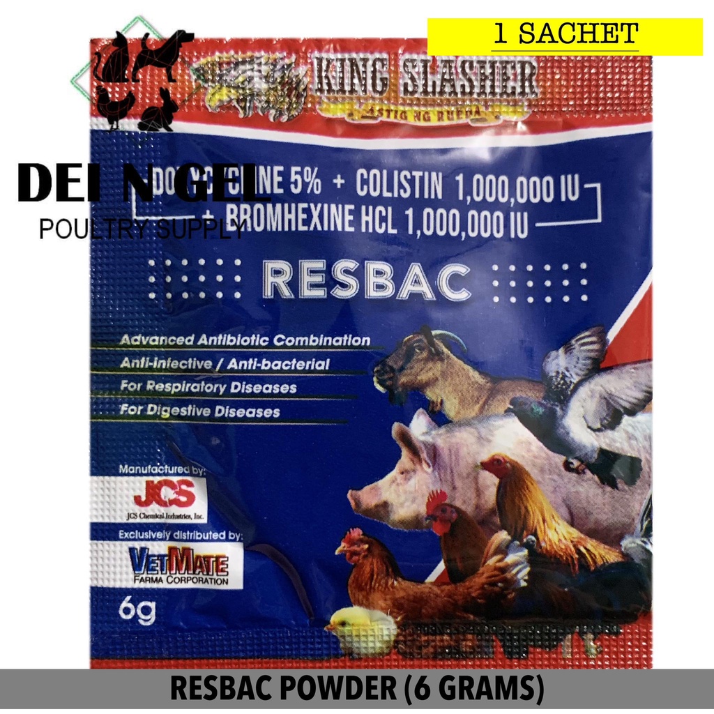 KING SLASHER RESBAC 6GRAMS (1 SACHET) | Shopee Philippines