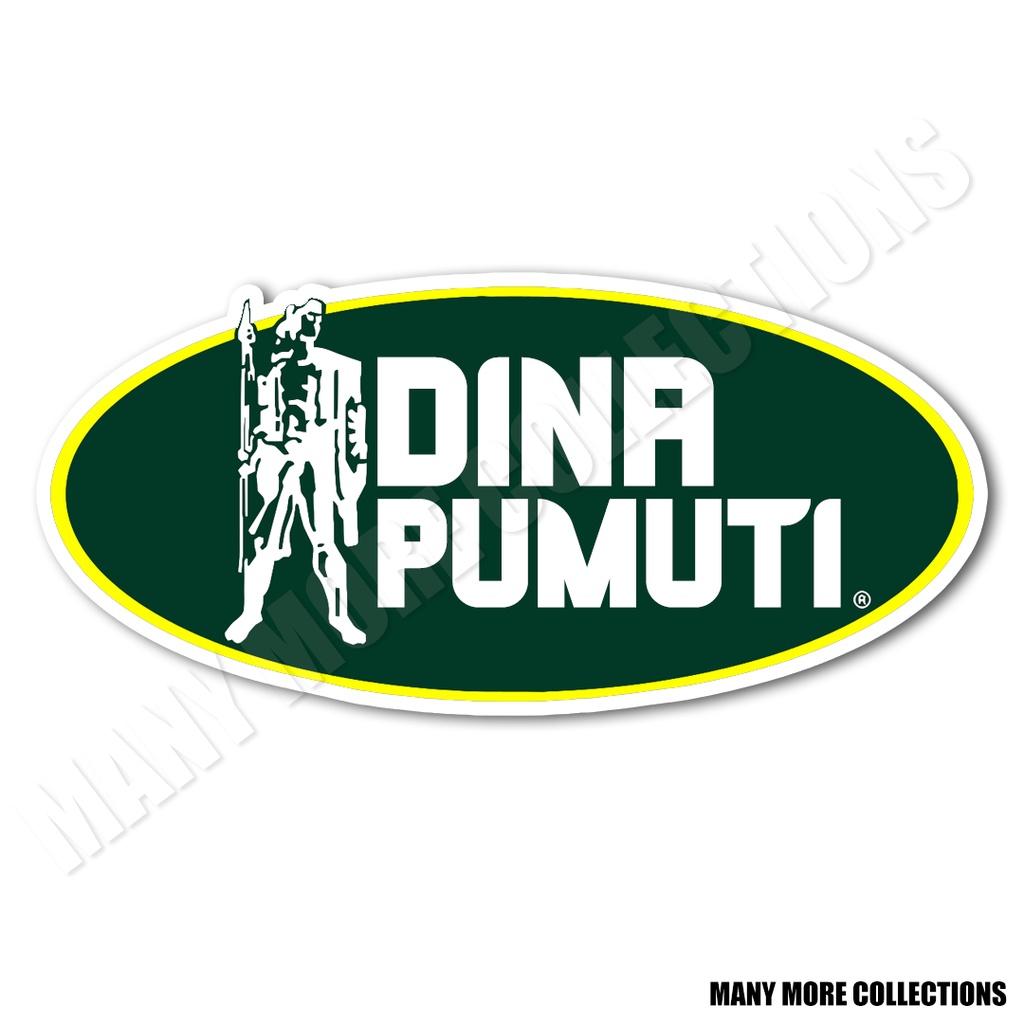 Dati Payat Dina Pumuti logo Laminated Waterproof Viny Sticker | Shopee ...