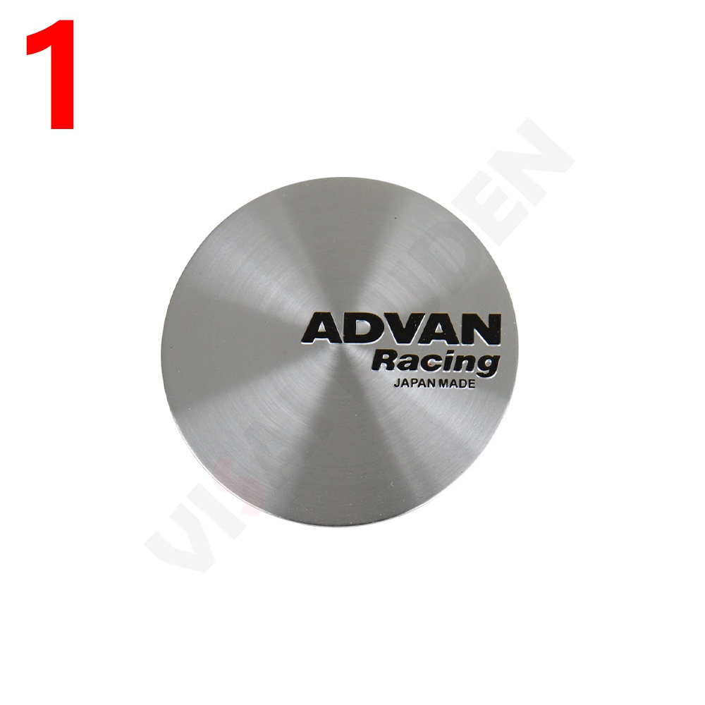 4PCS 45MM & 50MM Stickers ADVAN Racing Center Rim Cap Sticker ENKEI ...