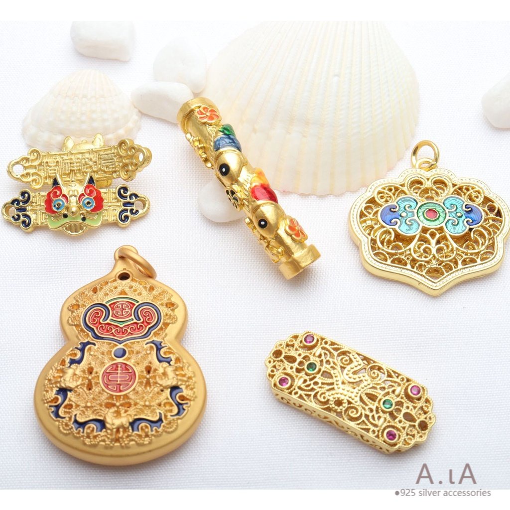 diy゜((1 Pack Of 5) Handmade diy Material Accessories Sand Gold Unique ...