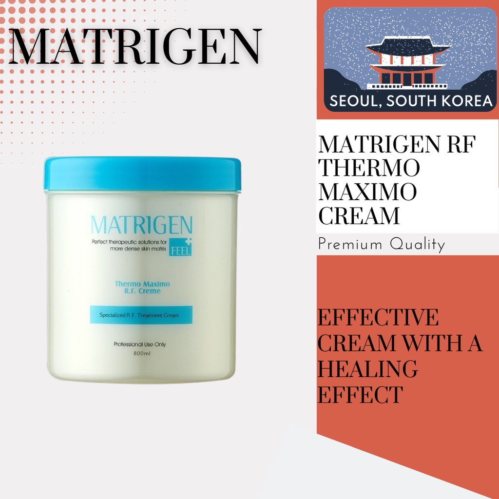 Matrigen RF Thermo Maximo Cream 800ml | Shopee Philippines