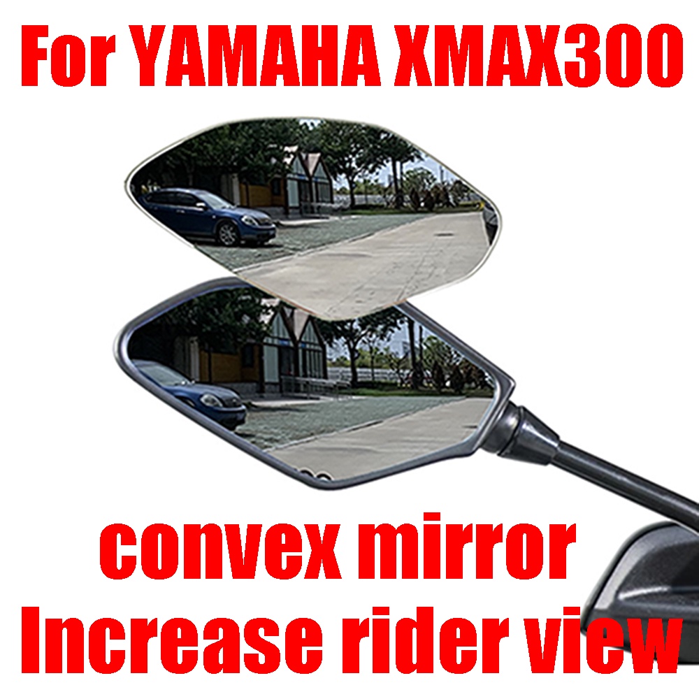 For YAMAHA X-MAX XMAX 300 XMAX300 Motorcycle Accessories Convex Mirror ...