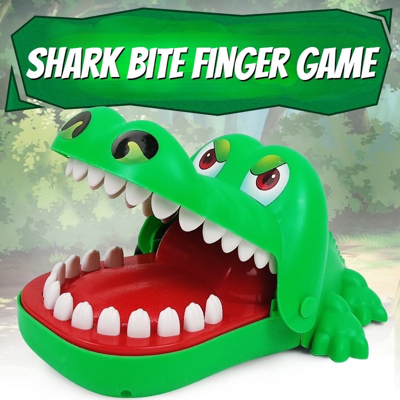 Crocodile Mouth Dentist Bite Finger Game Funny Toy For Kids unisex toys ...