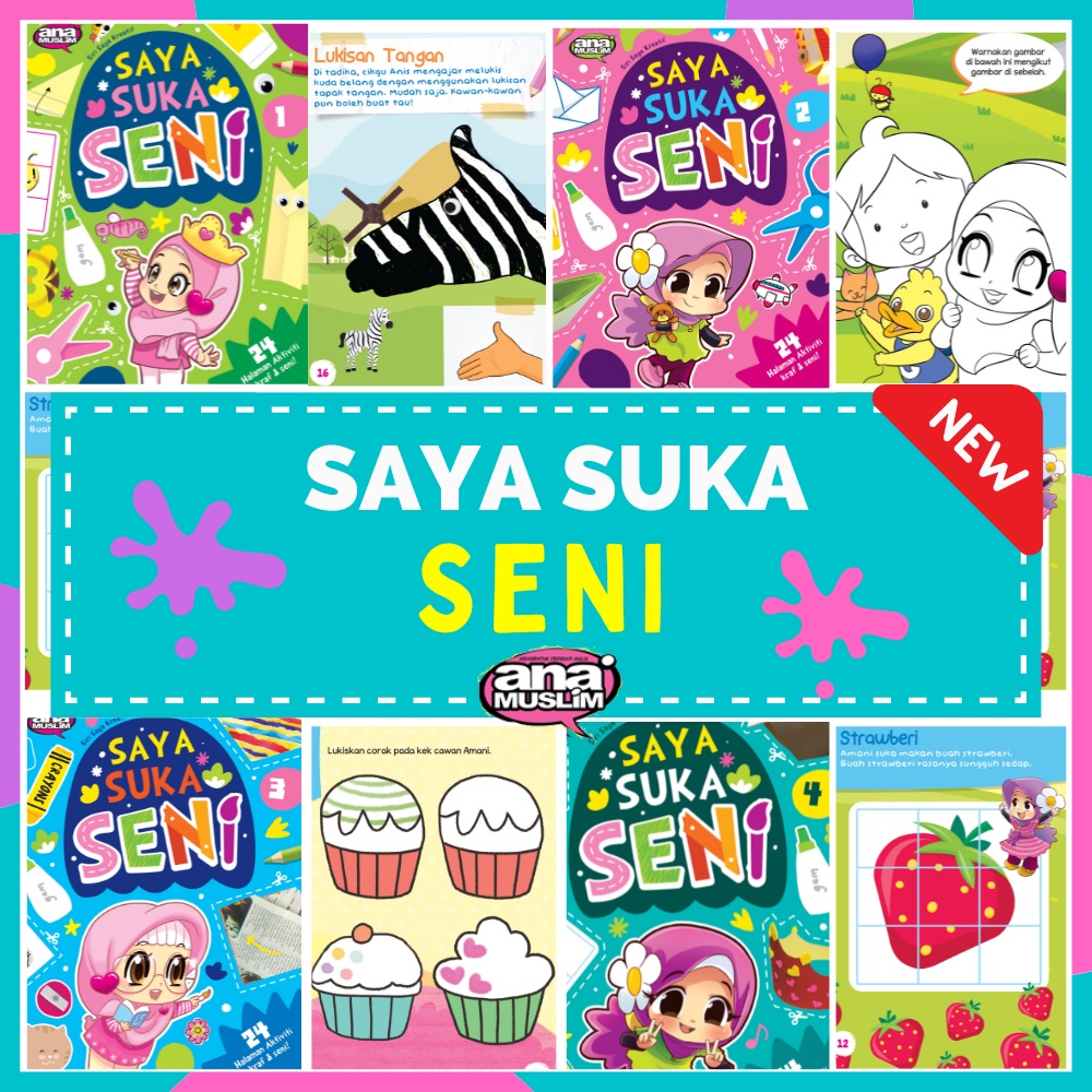 SAYA MY BOOK COLLECTION LIKE THE ART OF ANA MUSLIM-ACTIVE CREATIVE ...