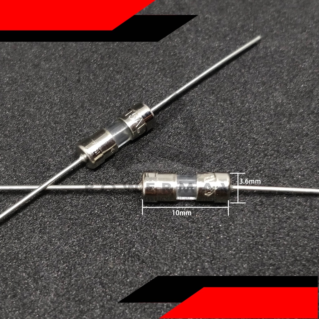 2pcs mini glass fuse 5 amp 220v 230v 250v 3.6*10 3.6*10mm 10ma 1A AVR ...