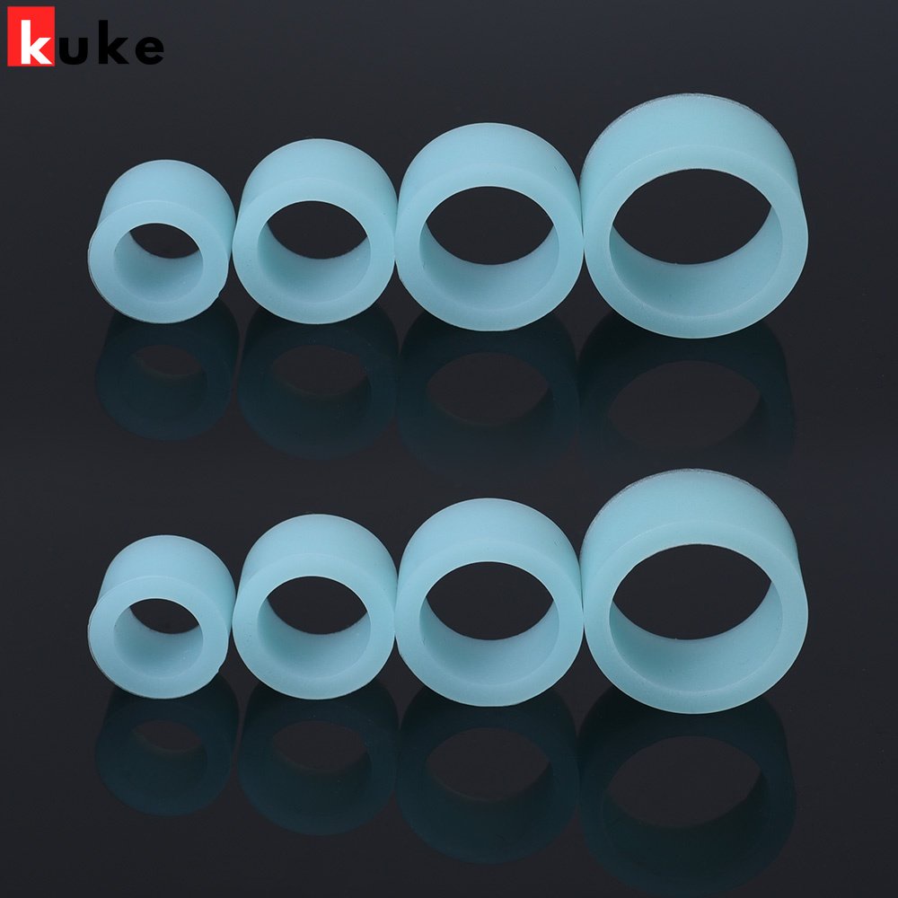 1Pcs O-Ring Fishing Accessories Luminous Silicone Rod Stop Silicone ...