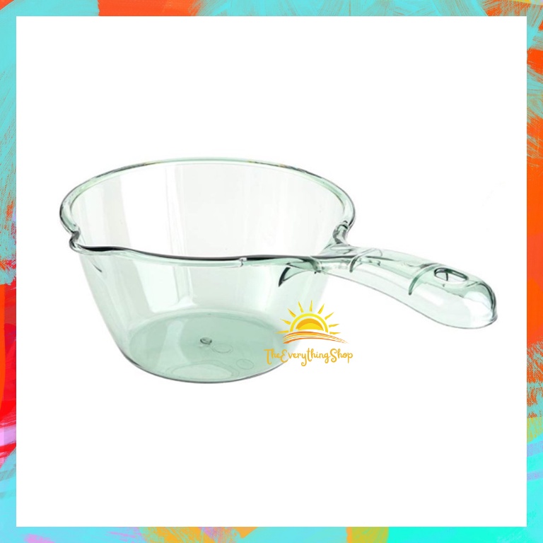 ELEGANT Nordic Water Dipper with Wooden Handle Tabo Scooper Bathroom ...